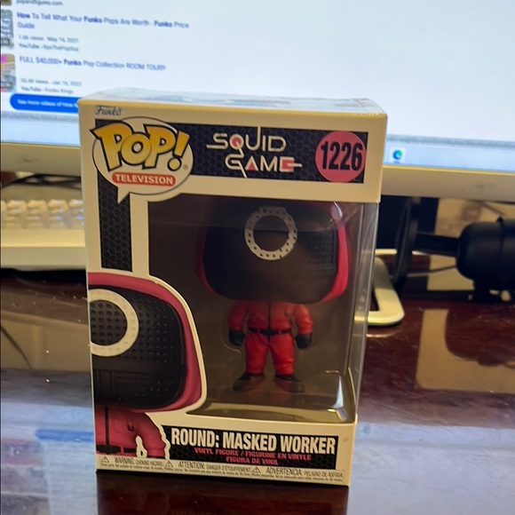 Funko | Toys | Funko Pop Round Masked Worker Figure | Poshmark